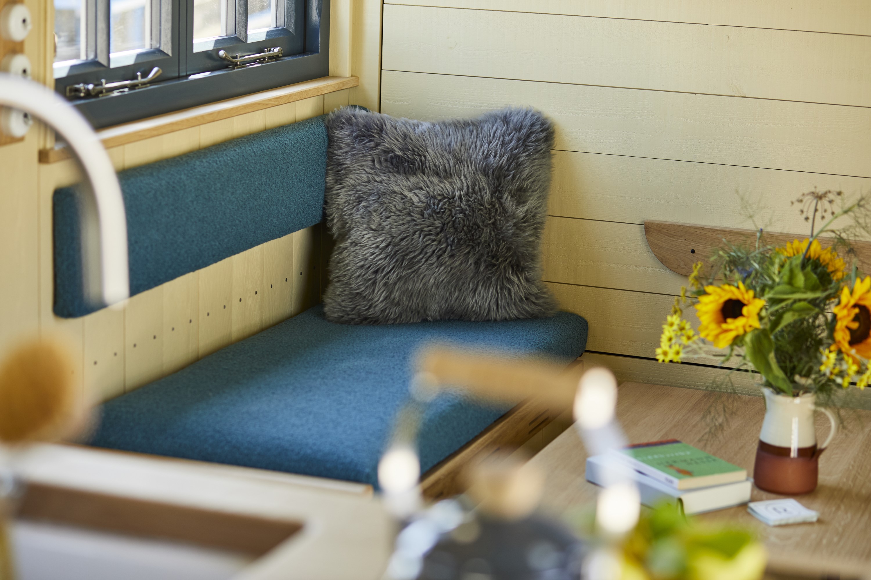 Fife Accommodation : The Shepherd Huts at Rufflets St Andrews